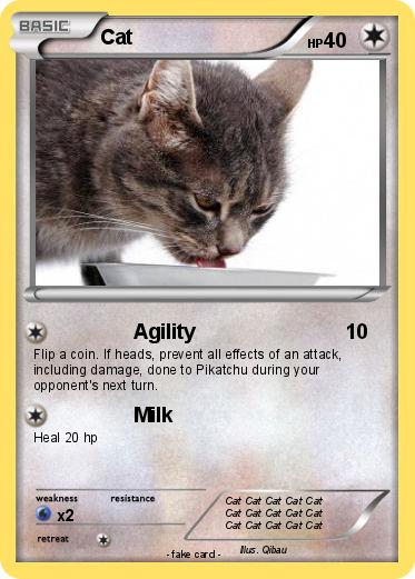 Pokémon Cat 2937 2937 - Agility - My Pokemon Card