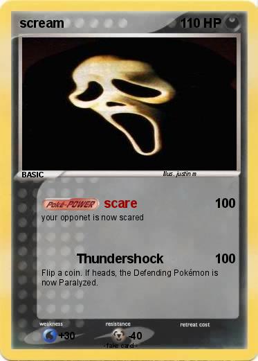 Pokémon scream 282 282 - scare - My Pokemon Card