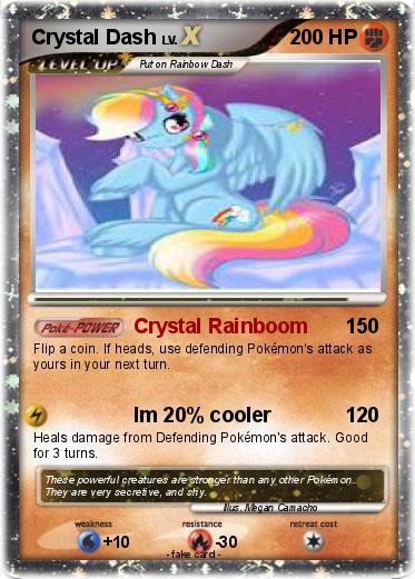 Pokémon Crystal Dash - Crystal Rainboom - My Pokemon Card