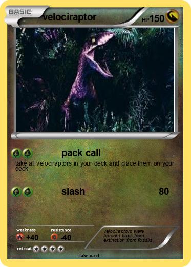 Pokémon velociraptor 417 417 - pack call - My Pokemon Card