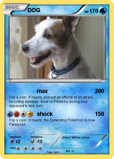 Pokémon DOG 952 952 - max - My Pokemon Card