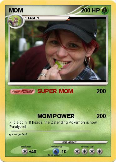 Pokémon MOM 610 610 - SUPER MOM - My Pokemon Card