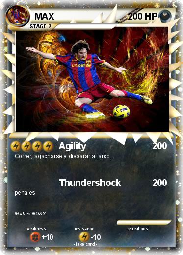 Pokémon MAX 1288 1288 - Agility - My Pokemon Card