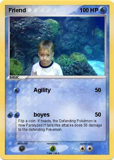 Pokémon Friend 56 56 - Agility - My Pokemon Card