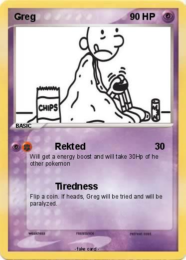 Pokémon Greg 720 720 - Rekted - My Pokemon Card