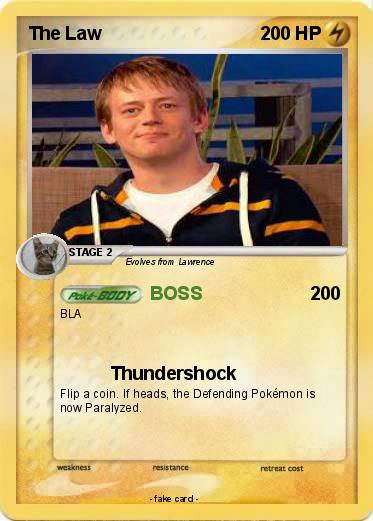 Pokémon The Law 2 2 - BOSS - My Pokemon Card