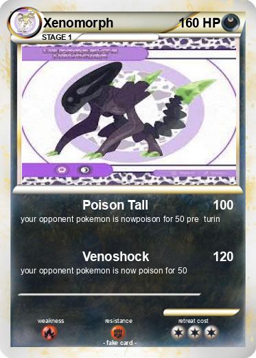 Pokémon Xenomorph 331 331 - Poison Tall - My Pokemon Card