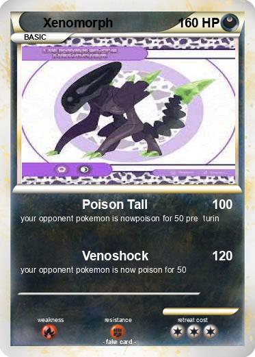 Pokémon Xenomorph 330 330 - Poison Tall - My Pokemon Card
