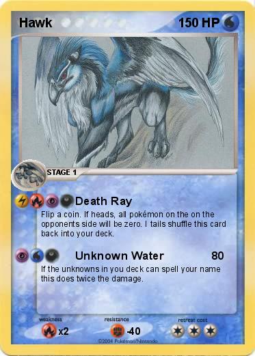 Pokémon Hawk - Death Ray - My Pokemon Card