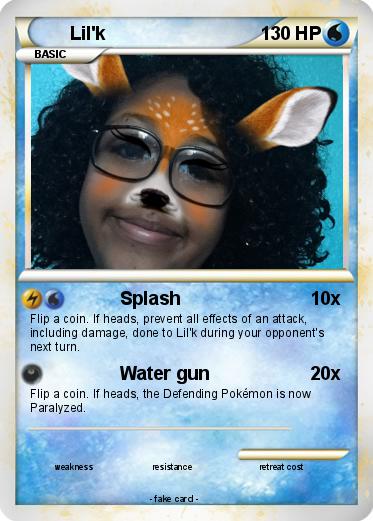 Pokémon Lil k 1 1 - Splash - My Pokemon Card