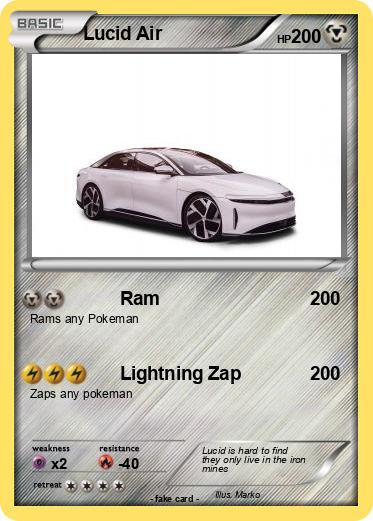 Pokémon Lucid Air - Ram - My Pokemon Card