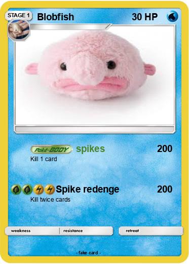 Pokémon Blobfish 311 311 - spikes - My Pokemon Card