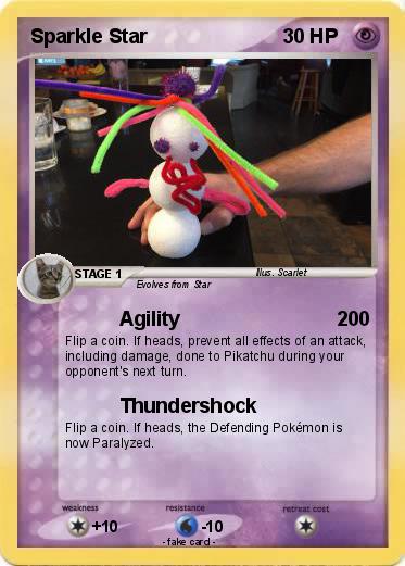 Pokémon Sparkle Star - Agility - My Pokemon Card