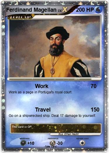 Pokémon Ferdinand Magellan 68 68 - Work - My Pokemon Card