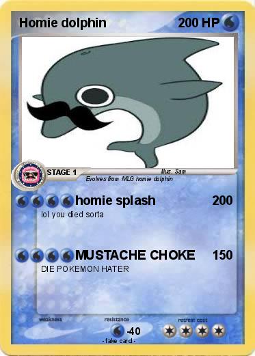 Pokémon Homie dolphin 10 10 - homie splash - My Pokemon Card