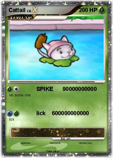 Pokémon Cattail 5 5 - SPIKE 90000000000 - My Pokemon Card