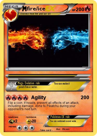 Pokémon fire ice 21 21 - Agility - My Pokemon Card