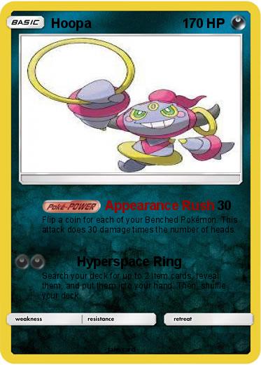 Pokémon Hoopa 763 763 - Appearance Rush - My Pokemon Card