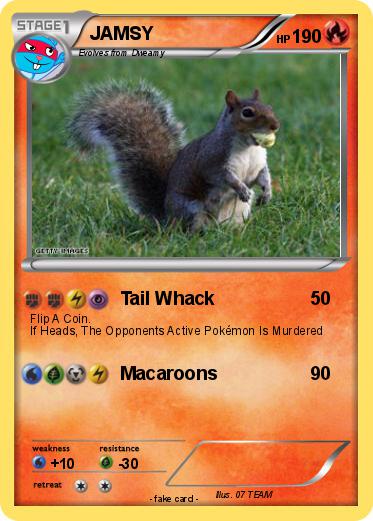 Pokémon JAMSY - Tail Whack - My Pokemon Card