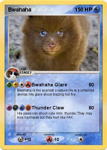 Pokémon Bwahaha - Bwahaha Glare - My Pokemon Card