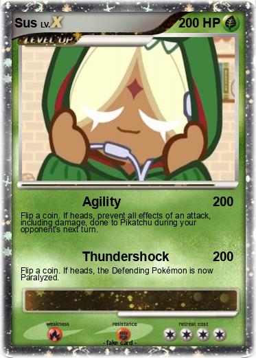 Pokémon Sus 348 348 - Agility - My Pokemon Card