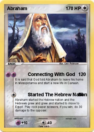 Pokémon Abraham 220 220 - Connecting With God - My Pokemon Card