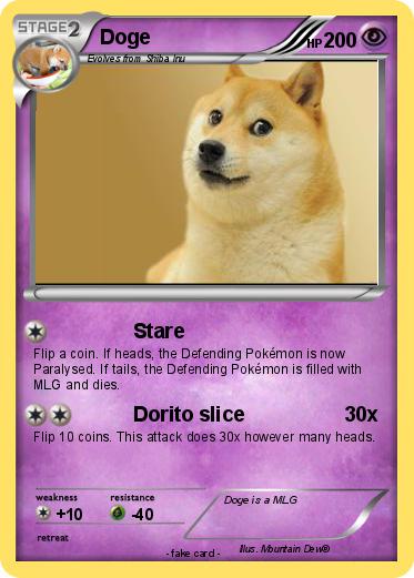 Pokémon Doge 905 905 - Stare - My Pokemon Card