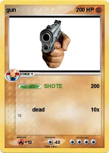 Pokémon gun 670 670 - SHOTE - My Pokemon Card