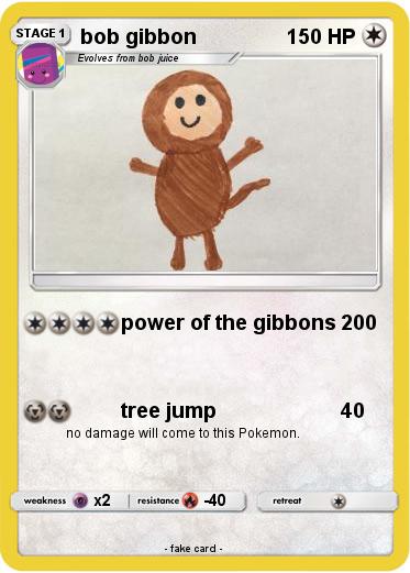 Pokémon bob gibbon - power of the gibbons - My Pokemon Card