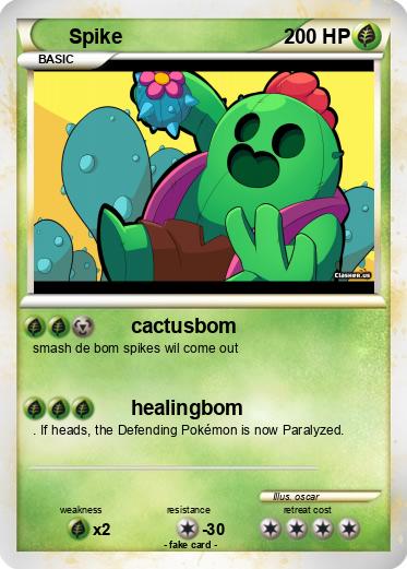 Pokémon Spike 815 815 - cactusbom - My Pokemon Card