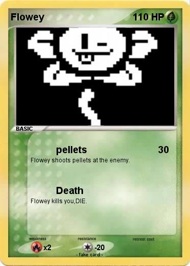 Pokémon Flowey 417 417 - pellets - My Pokemon Card