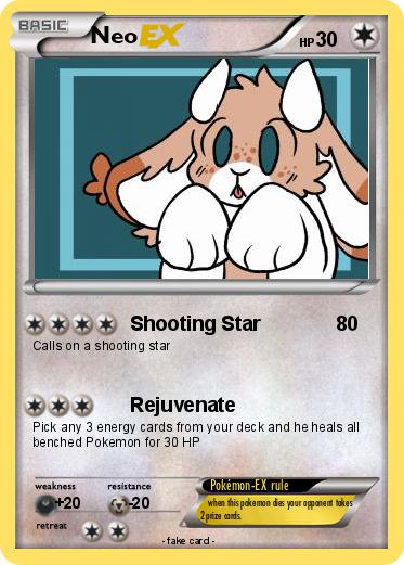 Pokémon Neo 579 579 - Shooting Star - My Pokemon Card