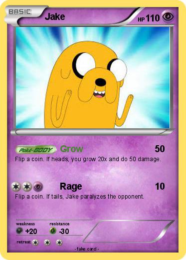 Pokémon Jake 1195 1195 - Grow - My Pokemon Card