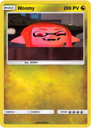 Pokémon Woomy 11 11 - Ma carte Pokémon