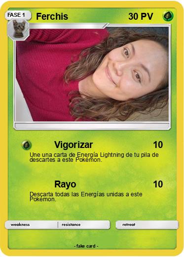 Pokémon Ferchis - Vigorizar - Mi carta pokémon