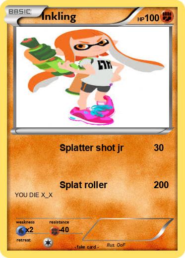 Pokémon Inkling 238 238 - Splatter shot jr - My Pokemon Card