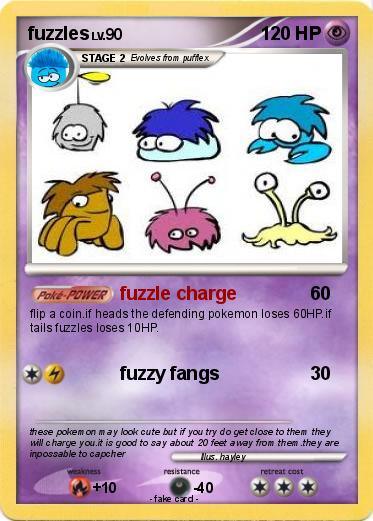 Pokémon fuzzles - fuzzle charge - My Pokemon Card