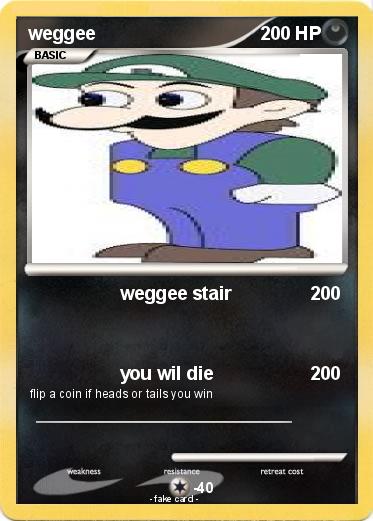 Pokémon weggee 2 2 - weggee stair - My Pokemon Card