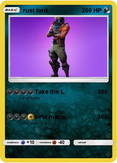 Pokémon rust lord 10 10 - Take the L - My Pokemon Card
