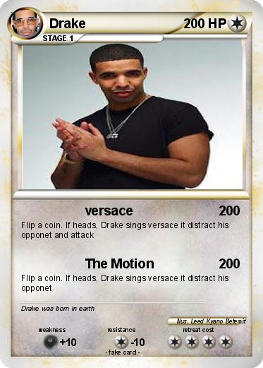 Pokémon Drake 188 188 - versace - My Pokemon Card