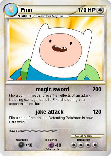 Pokémon Finn 1223 1223 - magic sword - My Pokemon Card