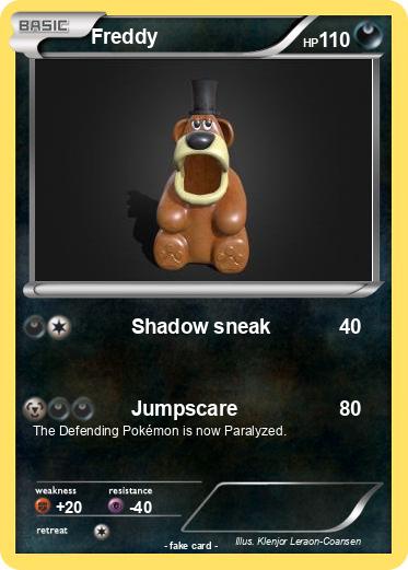 Pokémon Freddy 4261 4261 - Shadow sneak - My Pokemon Card