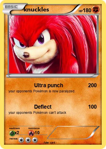 Pokémon knuckles 968 968 - Ultra punch - My Pokemon Card