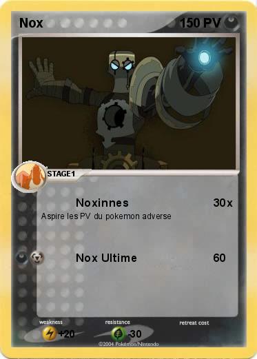 Pokémon Nox 22 22 - Noxinnes - Ma carte Pokémon
