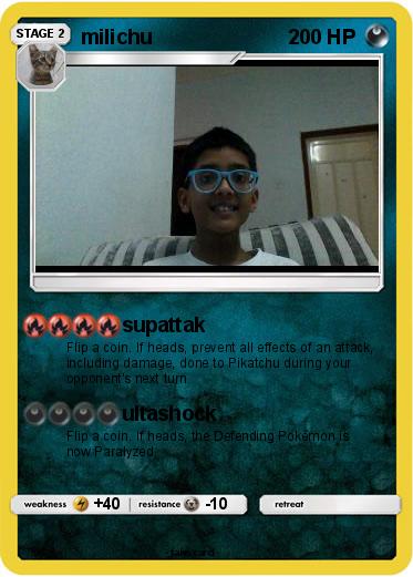 Pokémon milichu 1 1 - supattak - My Pokemon Card