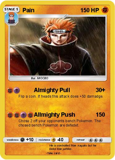 Pokémon Pain 442 442 - Almighty Pull - My Pokemon Card