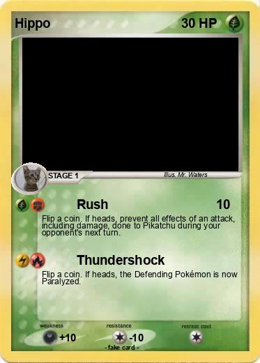 Pokémon Hippo 139 139 - Rush - My Pokemon Card