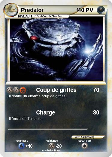 Pokémon Predator 1 2 2 - Coup de griffes - Ma carte Pokémon