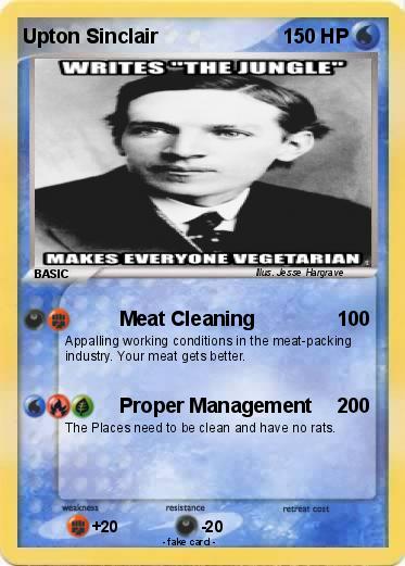 Pokémon Upton Sinclair 3 3 - Meat Cleaning - My Pokemon Card