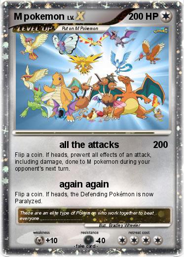 Pokémon M pokemon 9 9 - all the attacks - My Pokemon Card